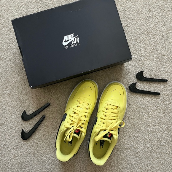 Nike | Shoes | Air Force Low Yellow Pulse By Nike | Poshmark